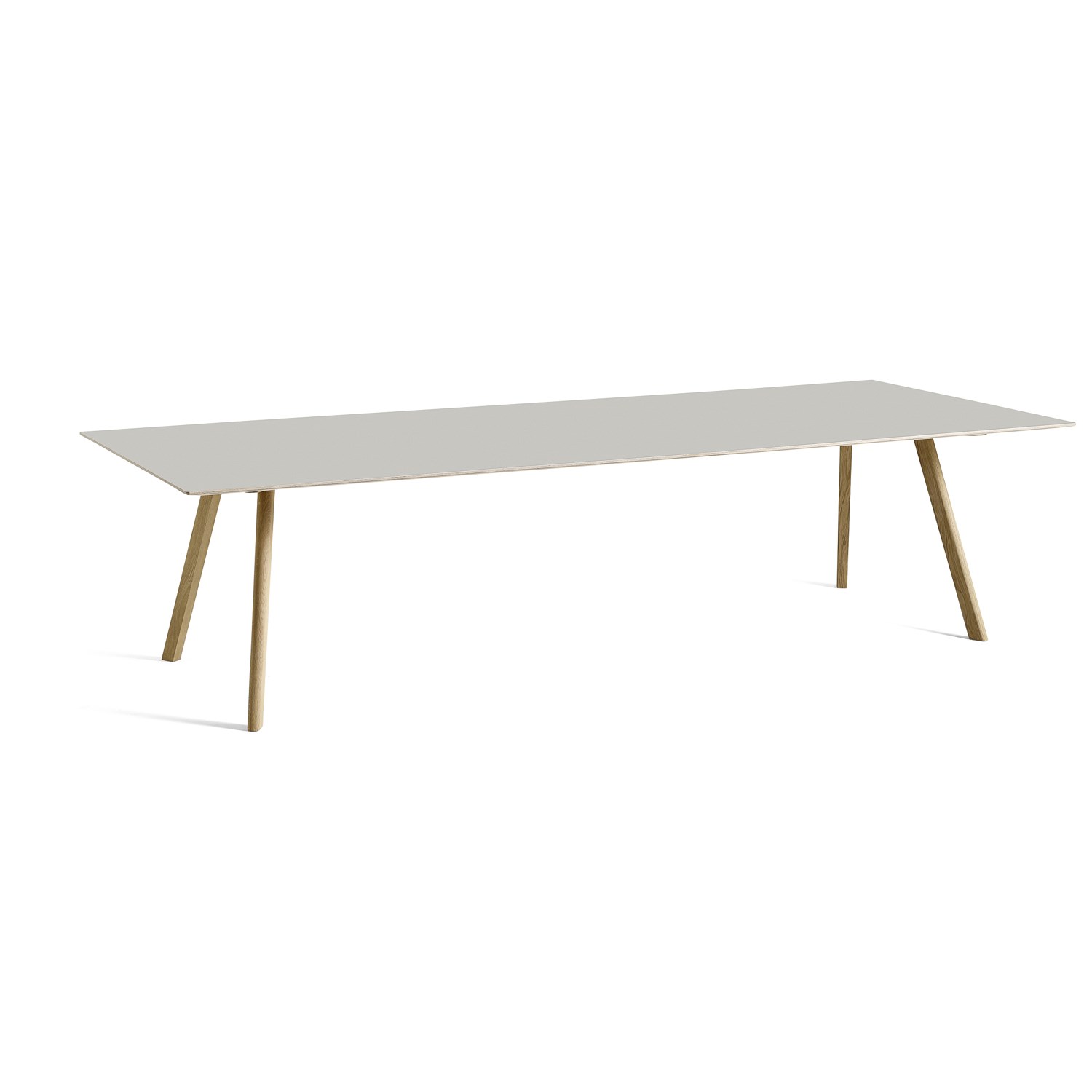 Hay bord - CPH30 Copenhague table - 300 x 90 cm - Off White linoleum ...