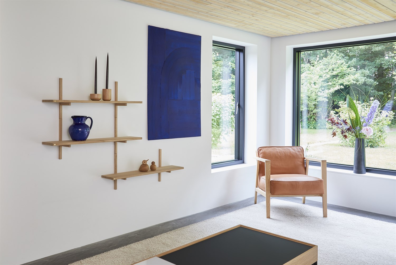 Andersen Furniture hylde i eg - A Light Shelf