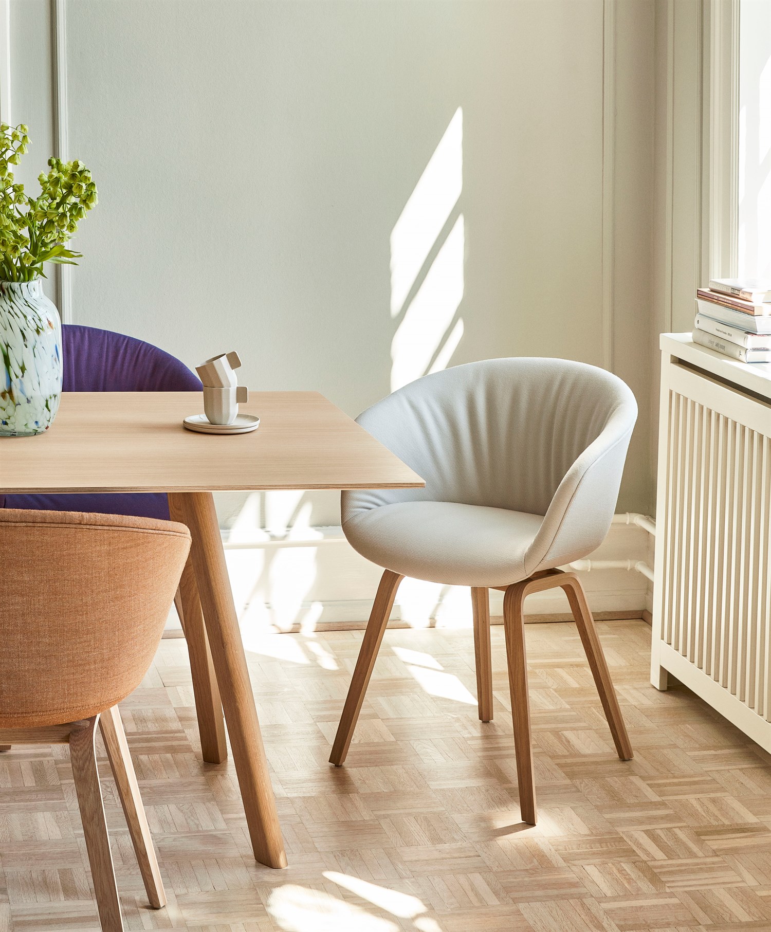 HAY - AAC 23 Soft, stol - Remix 252 - Matlakeret eg