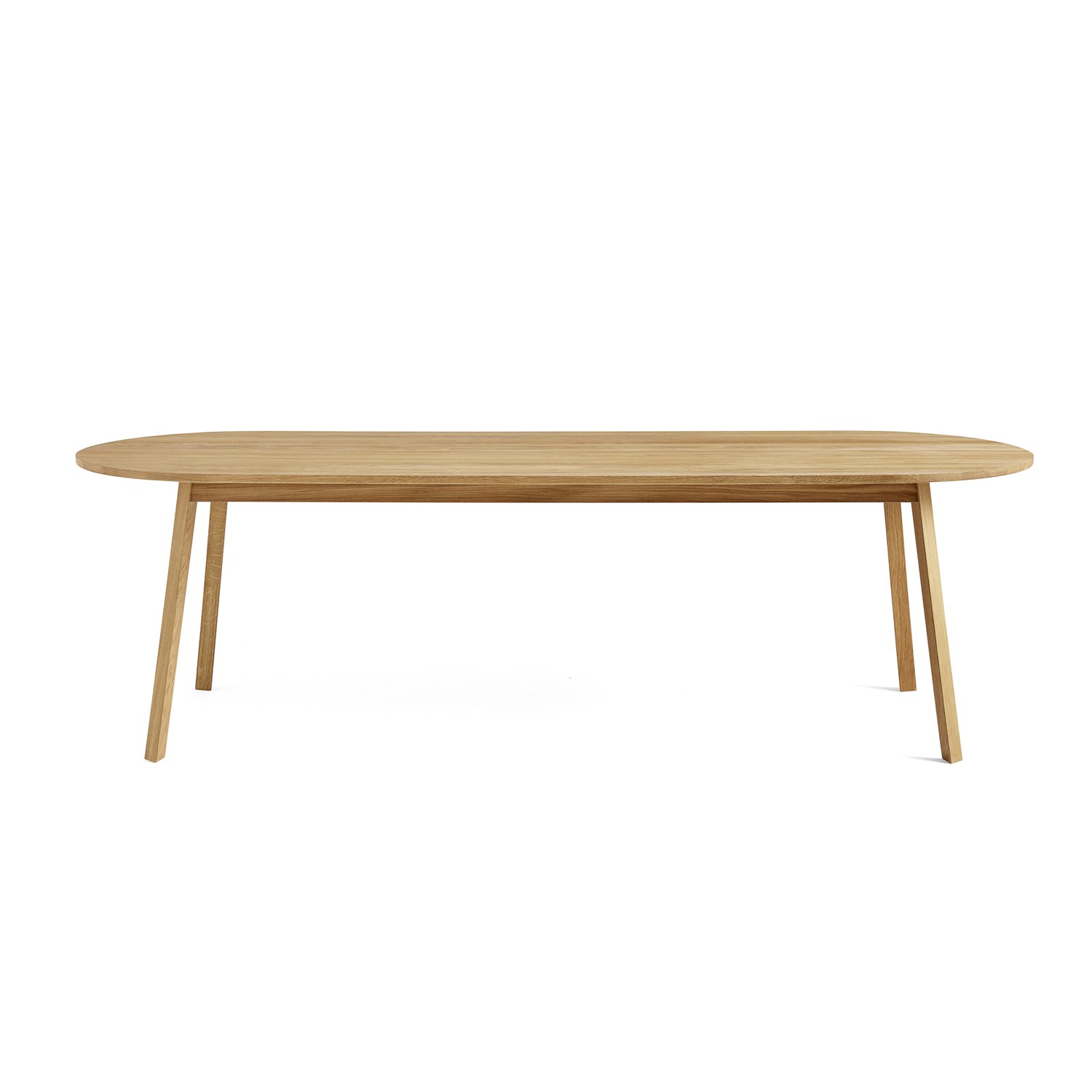 HAY - Triangle Leg Table - 250 cm - Solid oak oiled