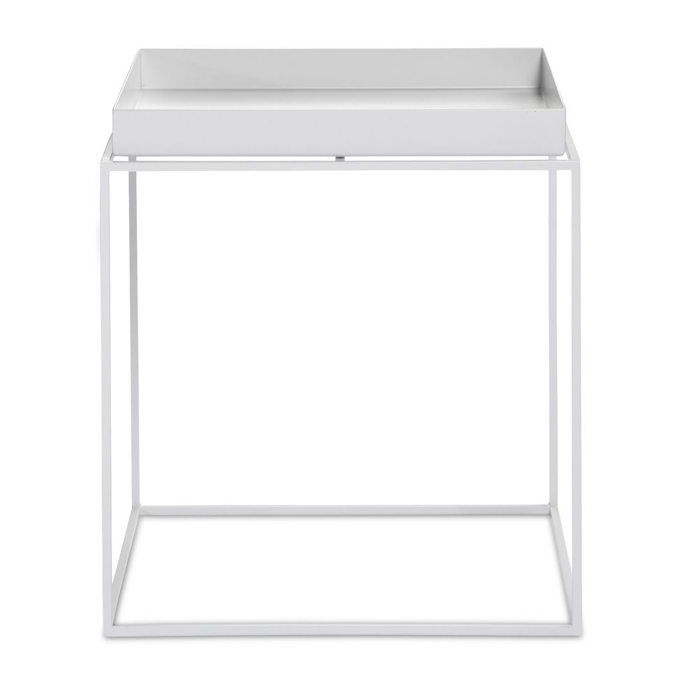 Hay - Tray Table coffee medium square - hvid 40x40 cm